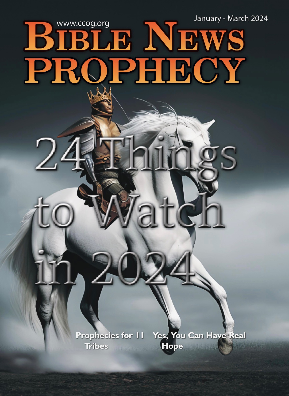 BibleNewsProphecy January-March 2024: 24 Signs to Watch in 2024 – CCOG